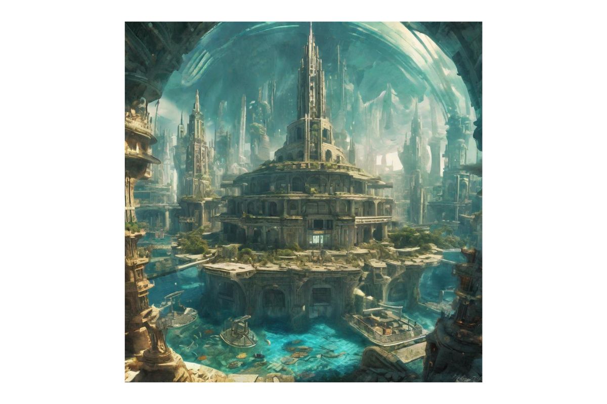 The lost city of Atlantis, ¿history or fiction?🧭🌏