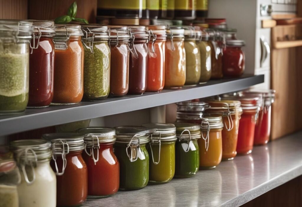 How long do homemade sauces last in the fridge?