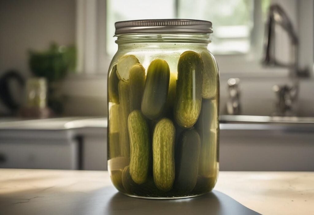 How long do pickles last in the fridge once opened?