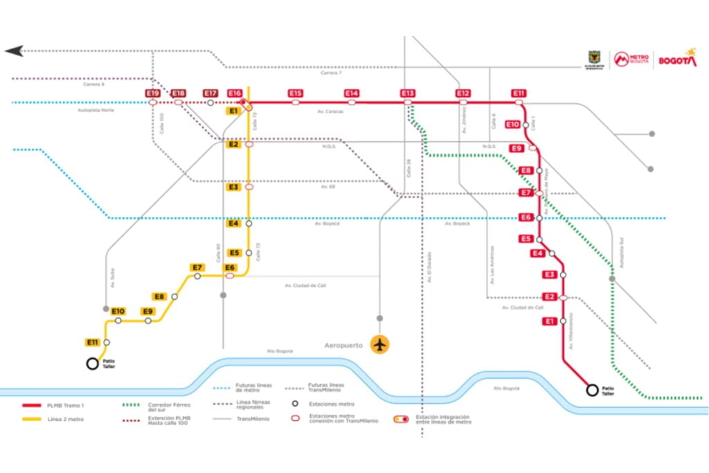 Así va la primera línea del metro de Bogotá: claves de la obra más ...